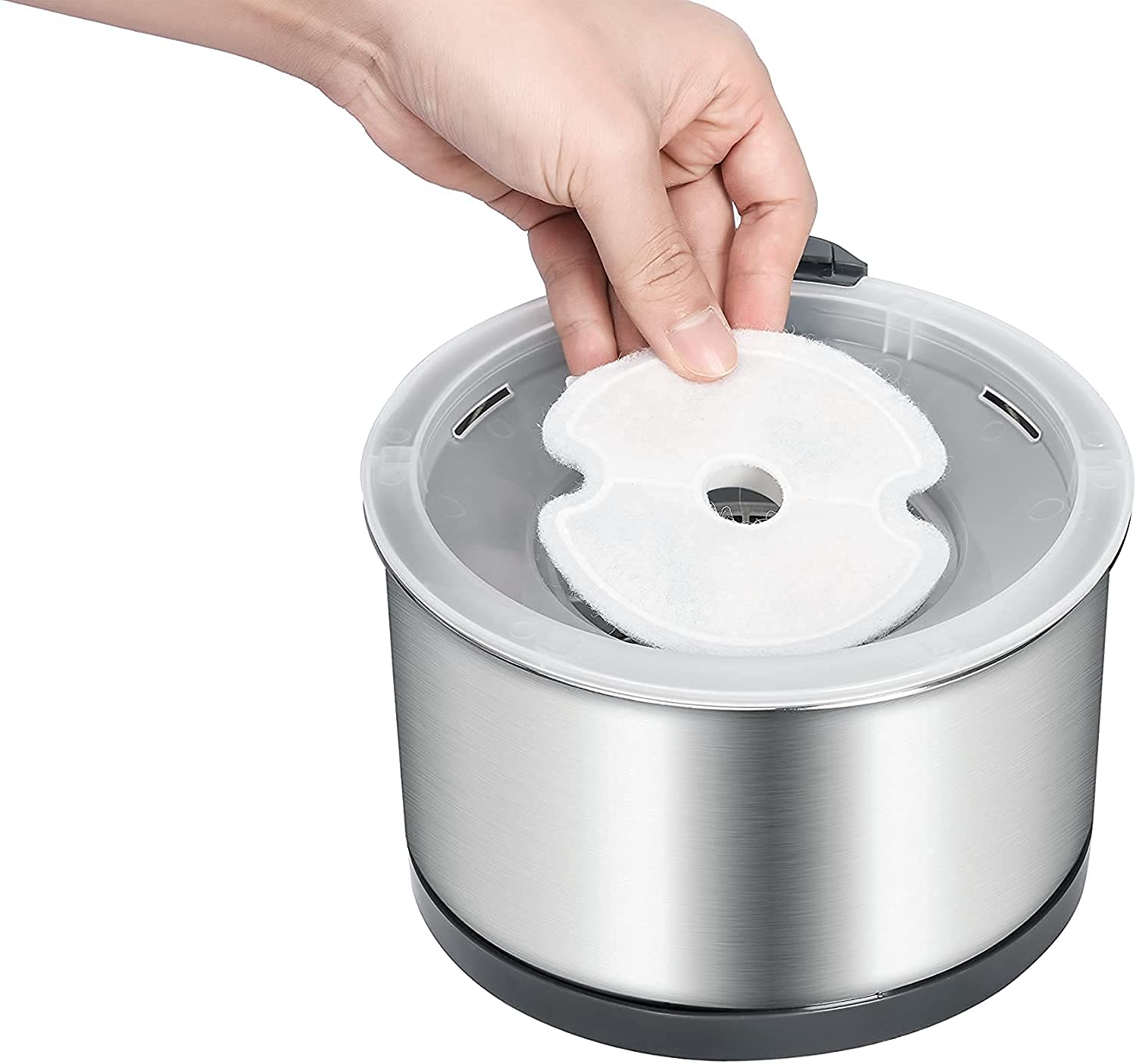 NNNN, Cat Water Fountain Filter for Pet Fountain Stainless Steel, 84oz 8 Pack