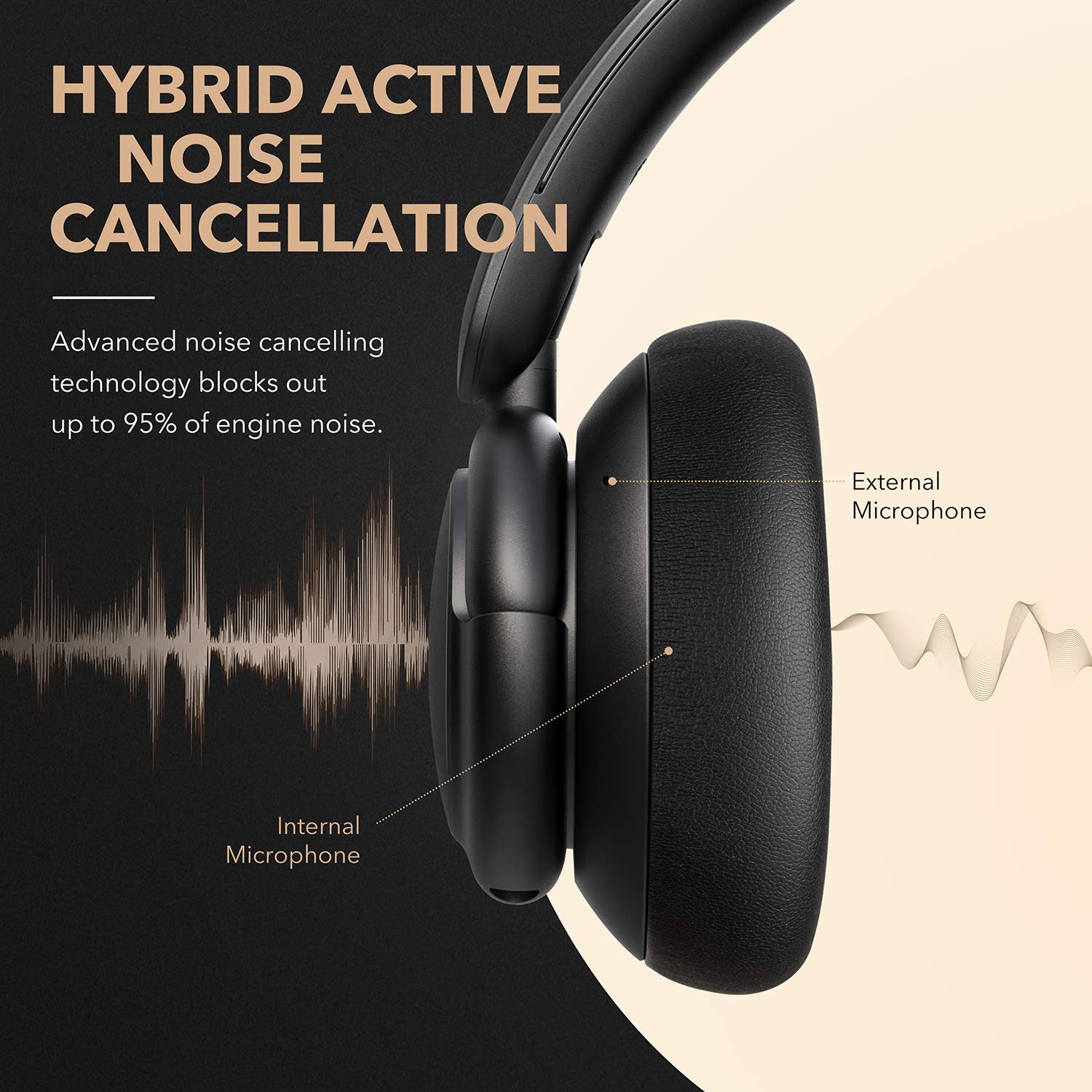 Soundcore by Anker Life A1 True Wireless Earbuds with Life Q30 Active Noise Cancelling Headphones, Powerful Customized Sound, 35H Playtime, IPX7 Waterproof, Wireless Charging