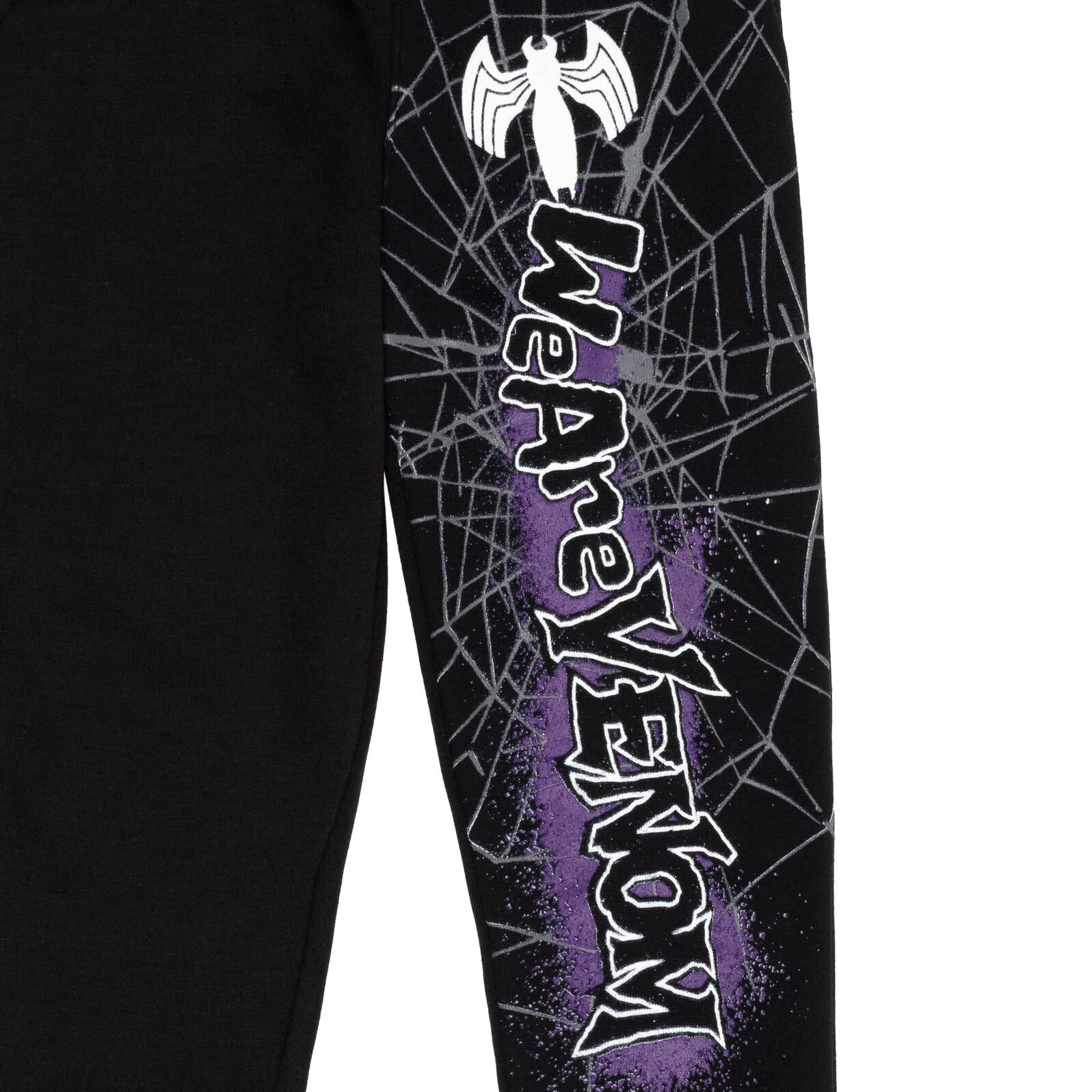 Marvel Spider-Man Venom Miles Morales Little Boys Fleece 3 Pack Pants / 7-8