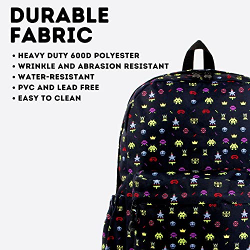 J World New York Unisex Kid's Oz School Backpack for Girls Boys. Cute Bookbag, Game, One Size