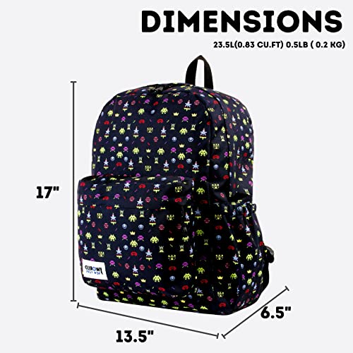 J World New York Unisex Kid's Oz School Backpack for Girls Boys. Cute Bookbag, Game, One Size