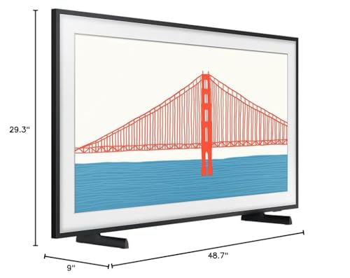 Samsung QN55LS03AA 55 Inch The Frame QLED 4K Smart TV (2021) (Renewed)