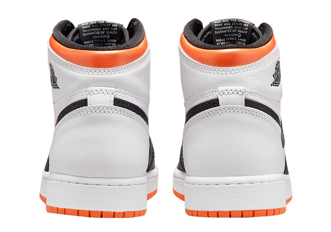 Nike Jordan Youth Air 1 Retro High OG GS 575441 180 Electro Orange - Size 4Y