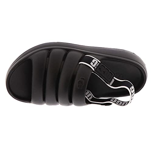 UGG Unisex-Child Sport Yeah Sandal, Black, 2 Big Kid