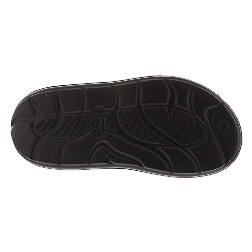 UGG Unisex-Child Sport Yeah Sandal, Black, 2 Big Kid