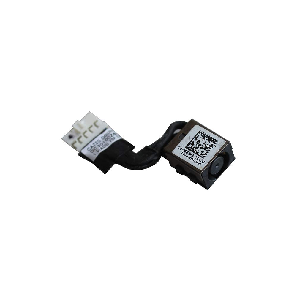 Huasheng Suda AC DC-in Power Jack Cable Socket Charging Port Harness Replacement for Dell Latitude 7480 7490 E7480 7491 E7490 E7491 7280 7290 7380 8GJM9 08GJM9 DC30100Z400 DC30100Z600 P73G
