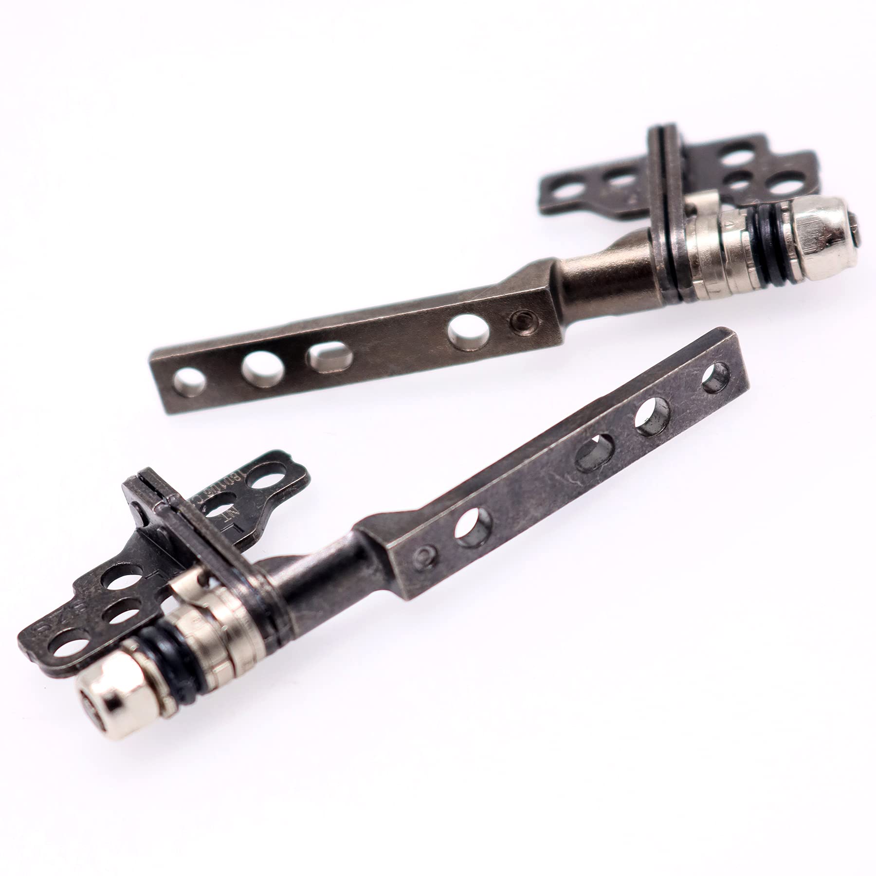 Deal4GO CAZ20 LCD Hinge Kit for Dell Latitude 7480 7490 e7480 e7490 P73G Series, Black Metal Side Mount Hinges, 14" Screen, Non-Touch, 1 Set