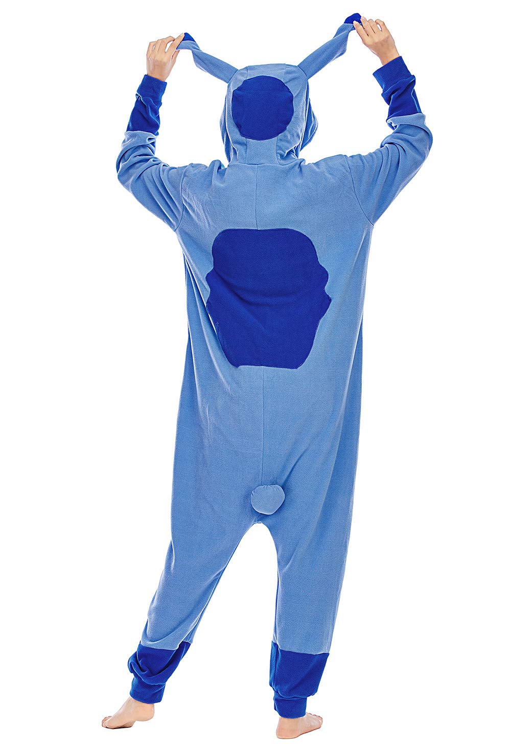 Etoson Onesie Cosplay Halloween Costume Unisex Animal Pajama,Blue,XL