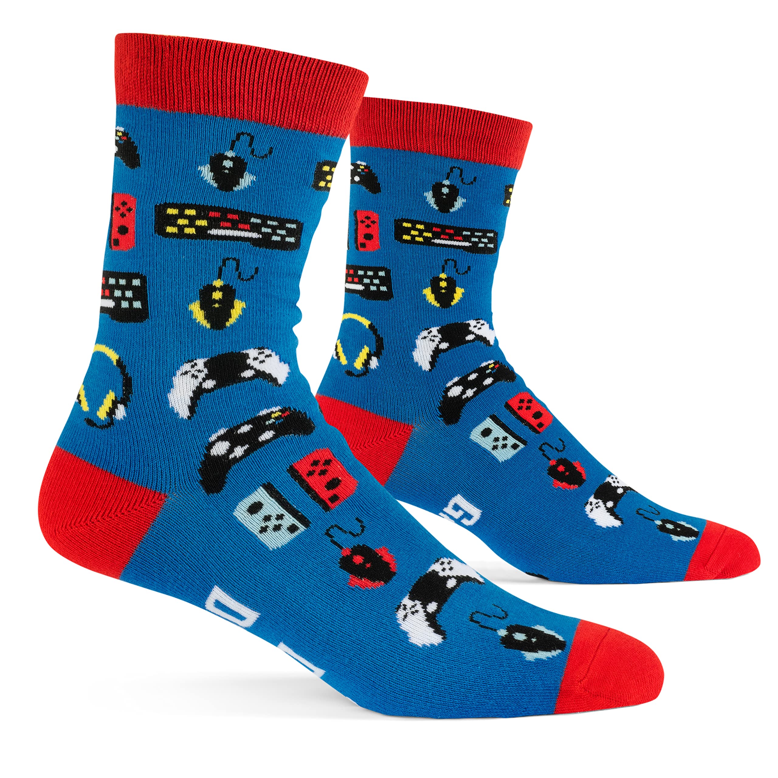Lavley - Nerd Socks - Funny Gifts for Book Lovers, Music Lovers, Men and Women (US, Alpha, One Size, Regular, Regular, DND Gaming)