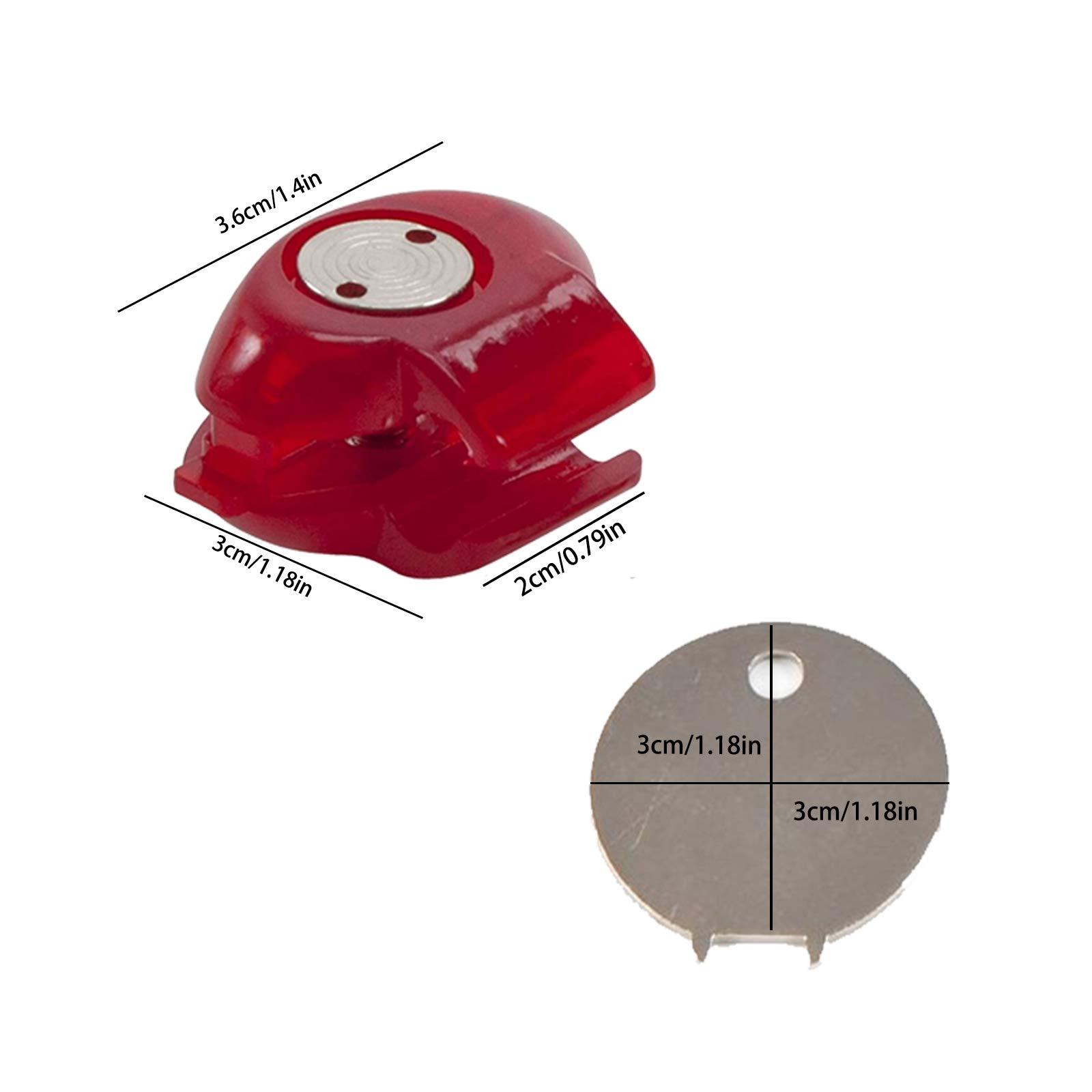Teenidea Trigger Lock, Set of 10 Alike Gun Locks for red, Safety Universal Firearms Pistol Gun Locks Fit Most Handguns and Rifles