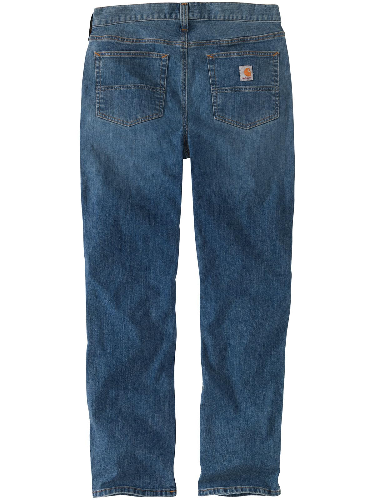 Carhartt Men's Rugged Flex Relaxed Fit Low Rise 5-Pocket Tapered Jean, Arcadia, 34 x 30