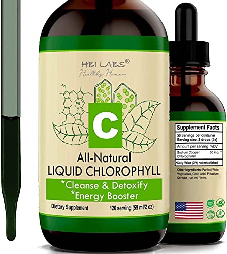 Chlorophyll Liquid Drops for Water Natural Chlorophyll Concentrate (Single)
