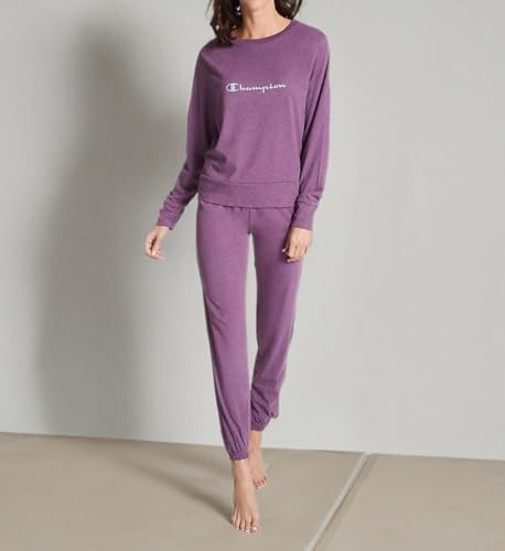 Champion Women's Sleep PJ Set, Midnight Aster, X-Large
