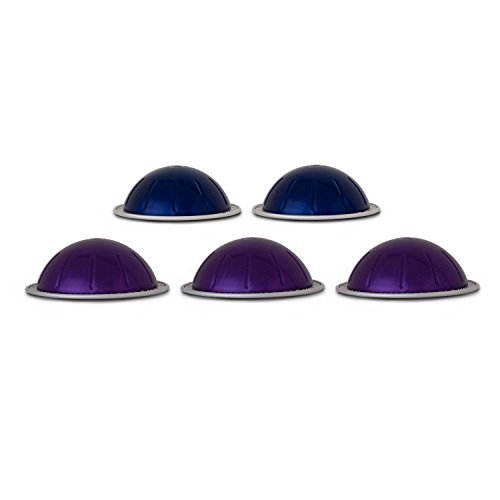 Nespresso Capsules VertuoLine, Espresso Variety Pack, Medium and Dark Roast Espresso Coffee, 50 Count Coffee Pods, Brews 1.35 Ounce (VERTUO LINE ONLY)