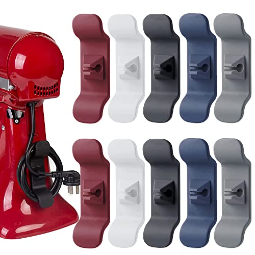 10 PCS Cord Organizer for Appliances, Cord Wrap Cord Holder Cable Organizer, for Mixer, Blender, Coffee Maker, Pressure Cooker and Air Fryer