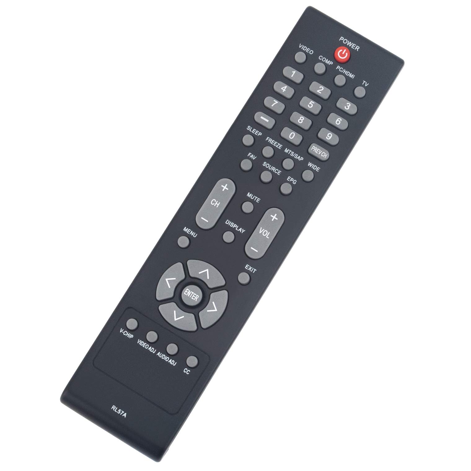 RL57A 098TRABD3NEACC Replacement Remote Control Supports for AOC TV L22W861 L32W861 L26W861 L19W861 L42H861 L47H861 LCD Television
