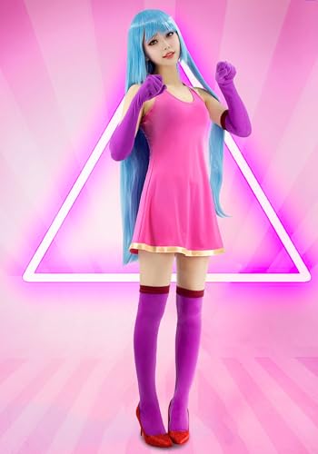 C-ZOFEK Women's Cosplay Dress with Gloves and Stockings (Large)