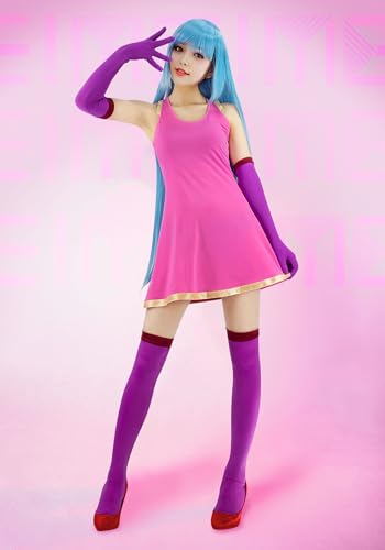 C-ZOFEK Women's Cosplay Dress with Gloves and Stockings (Large)