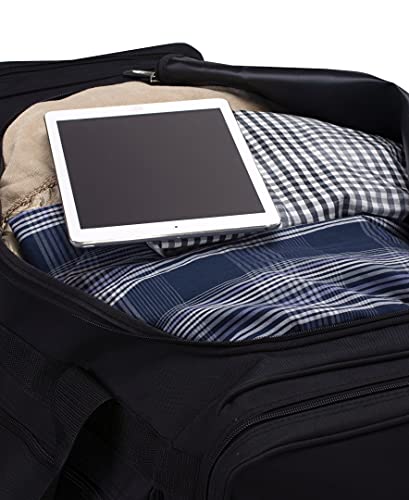 Rockland Duffel Bag, Black, 25"