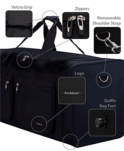 Rockland Duffel Bag, Black, 25"