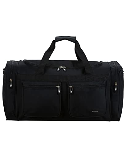 Rockland Duffel Bag, Black, 25"