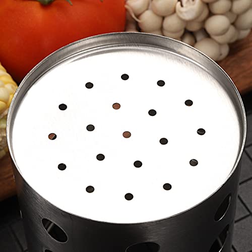 Yalych Utensil Caddy 1 Set of Stainless Steel Household Kitchen Chopsticks Cage Tube Storage Box Drain Rack Pen Holder