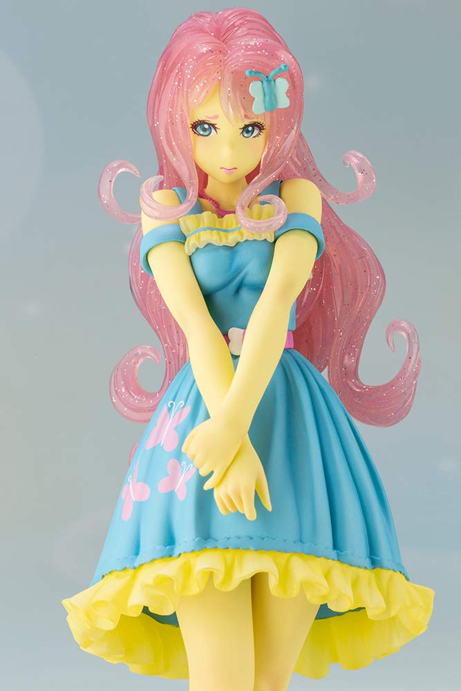 Kotobukiya My Little Pony: Fluttershy (Limited Color Variant Edition) Bishoujo Statue, Multicolor