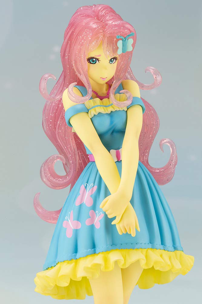 Kotobukiya My Little Pony: Fluttershy (Limited Color Variant Edition) Bishoujo Statue, Multicolor
