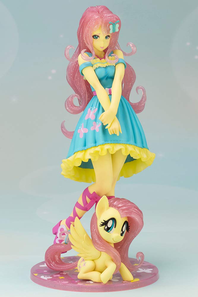 Kotobukiya My Little Pony: Fluttershy (Limited Color Variant Edition) Bishoujo Statue, Multicolor