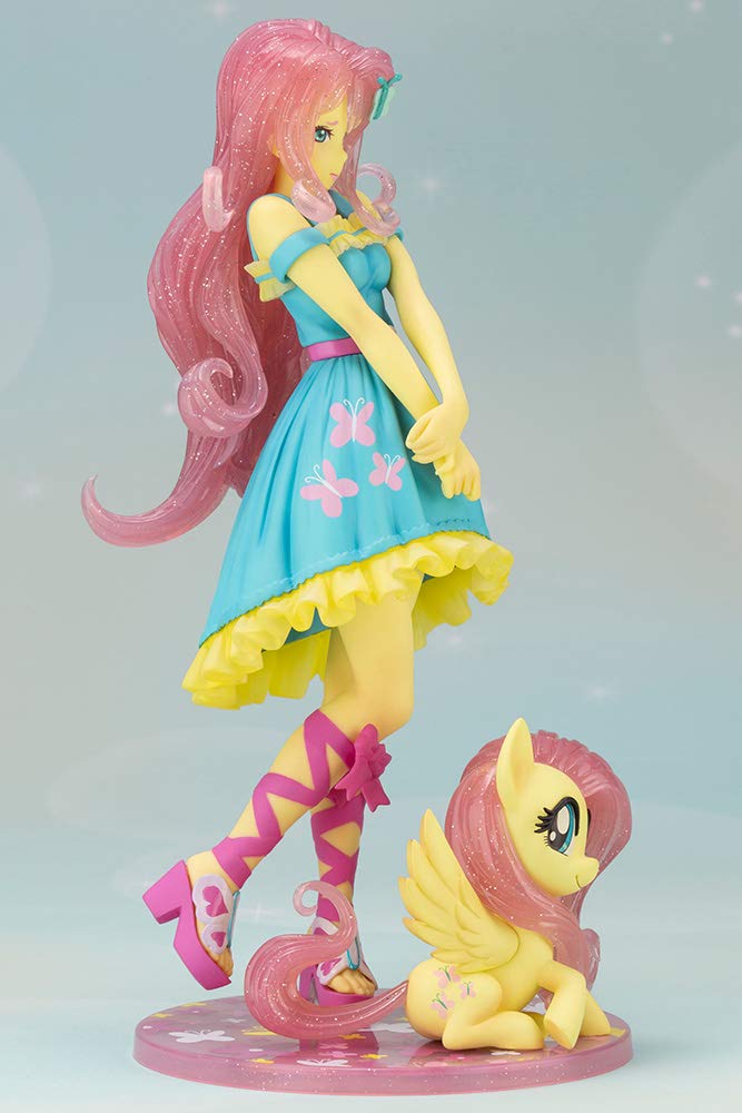 Kotobukiya My Little Pony: Fluttershy (Limited Color Variant Edition) Bishoujo Statue, Multicolor