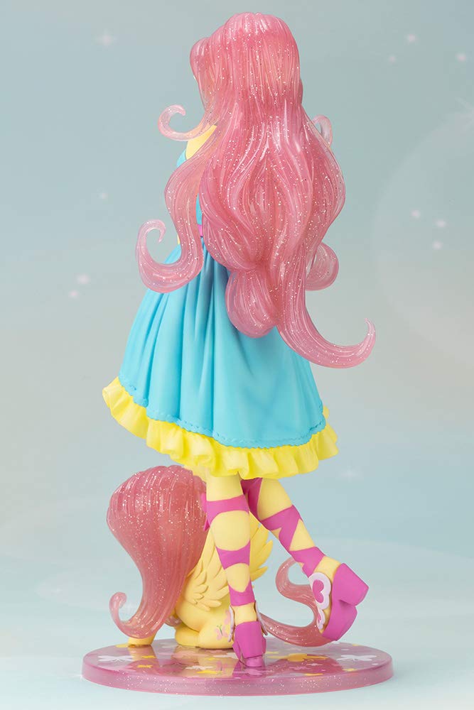 Kotobukiya My Little Pony: Fluttershy (Limited Color Variant Edition) Bishoujo Statue, Multicolor