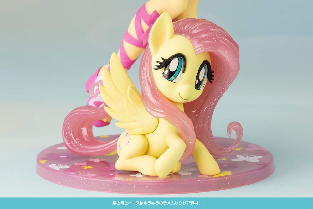Kotobukiya My Little Pony: Fluttershy (Limited Color Variant Edition) Bishoujo Statue, Multicolor