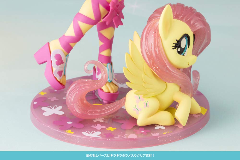 Kotobukiya My Little Pony: Fluttershy (Limited Color Variant Edition) Bishoujo Statue, Multicolor