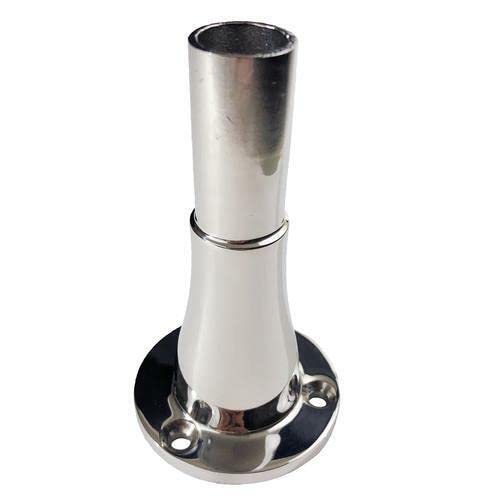Glomex V9124-B Stainless Steel Straight Slip Mount for Tv Antennas - Bulk Pack