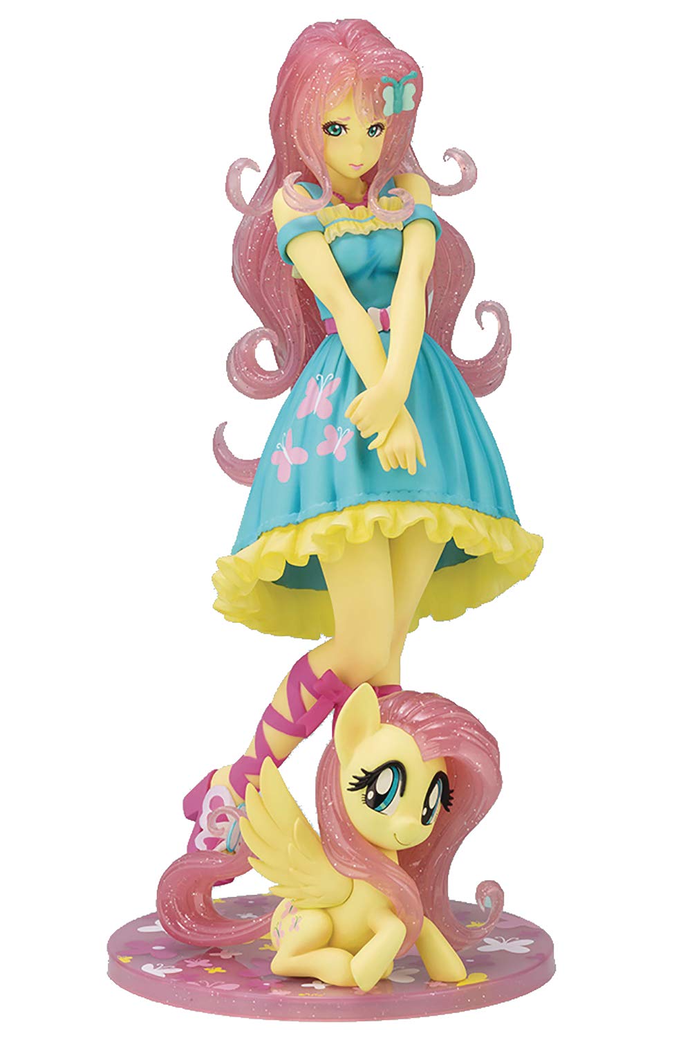 Kotobukiya My Little Pony: Fluttershy (Limited Color Variant Edition) Bishoujo Statue, Multicolor