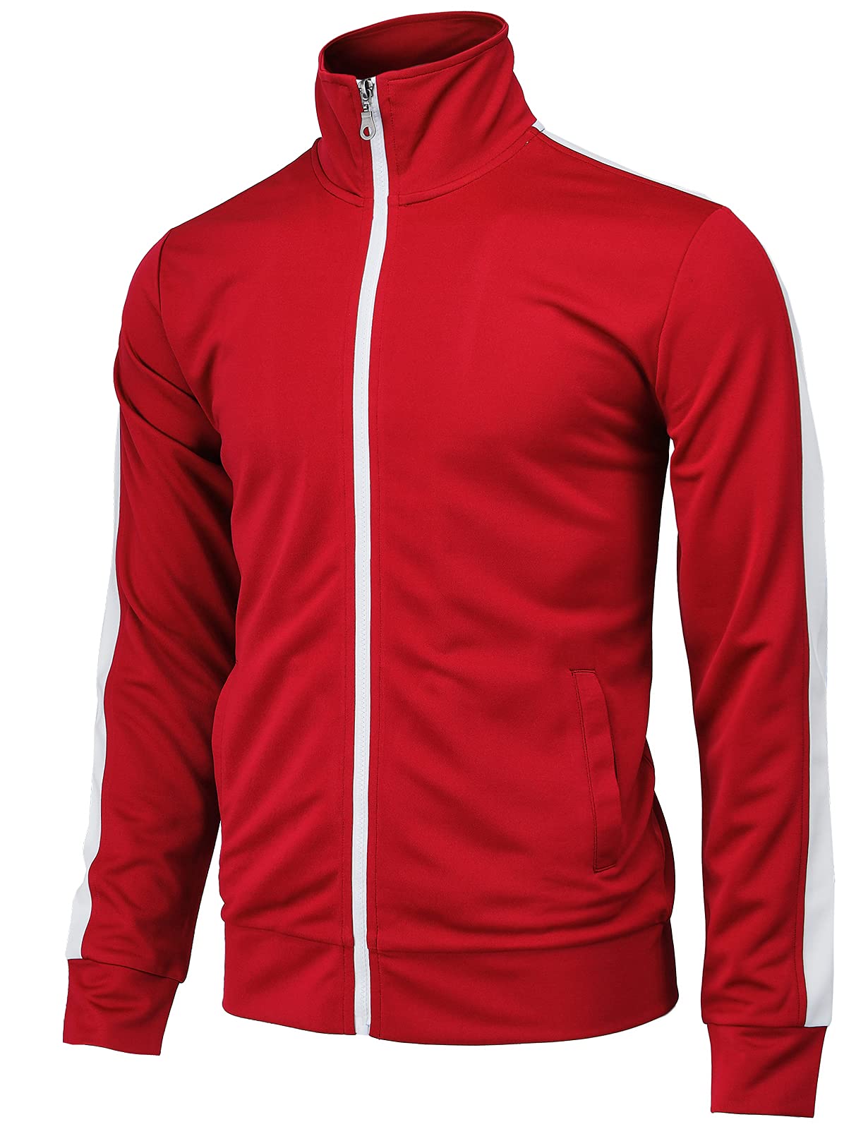 H2H Men's Lightweight Running Cycling Jacket RED US M/Asia L (CMOJA134)