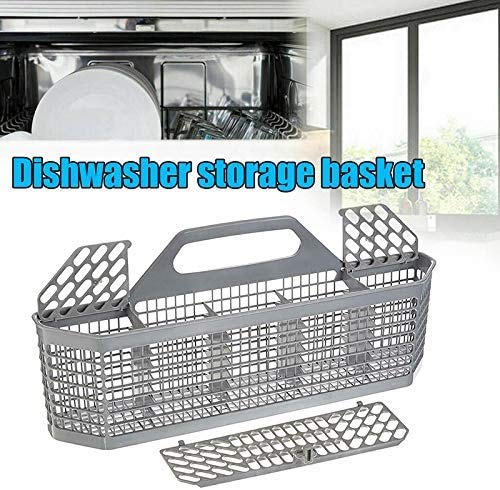 AUSUKY Kitchen Aid Dishwasher Silverware Basket Filter Basket Flatware Organizers