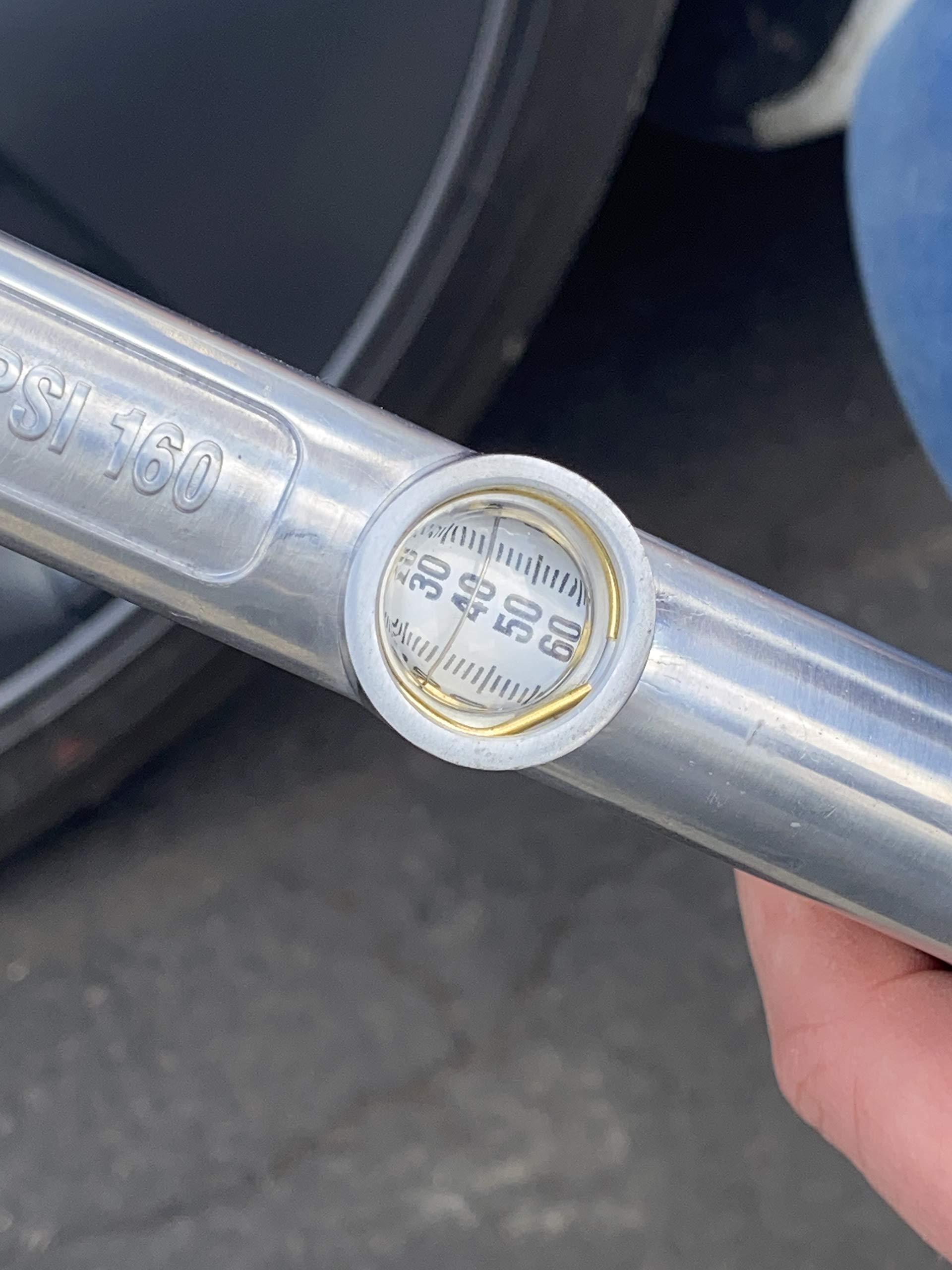 Primefit XC5000 Pro Tire Inflator and Deflator with Dual Chuck and Built in Magnified Gauge
