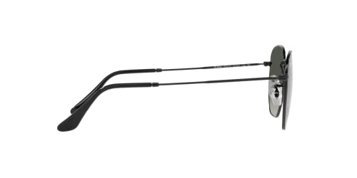 Ray-Ban RB3548 Hexagonal Sunglasses, Black/Grey Gradient, 51 mm