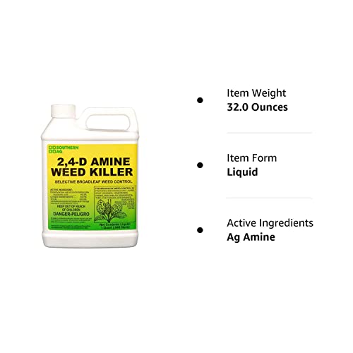 Southern Ag Amine 2,4-D WEED KILLER, 32oz - Quart