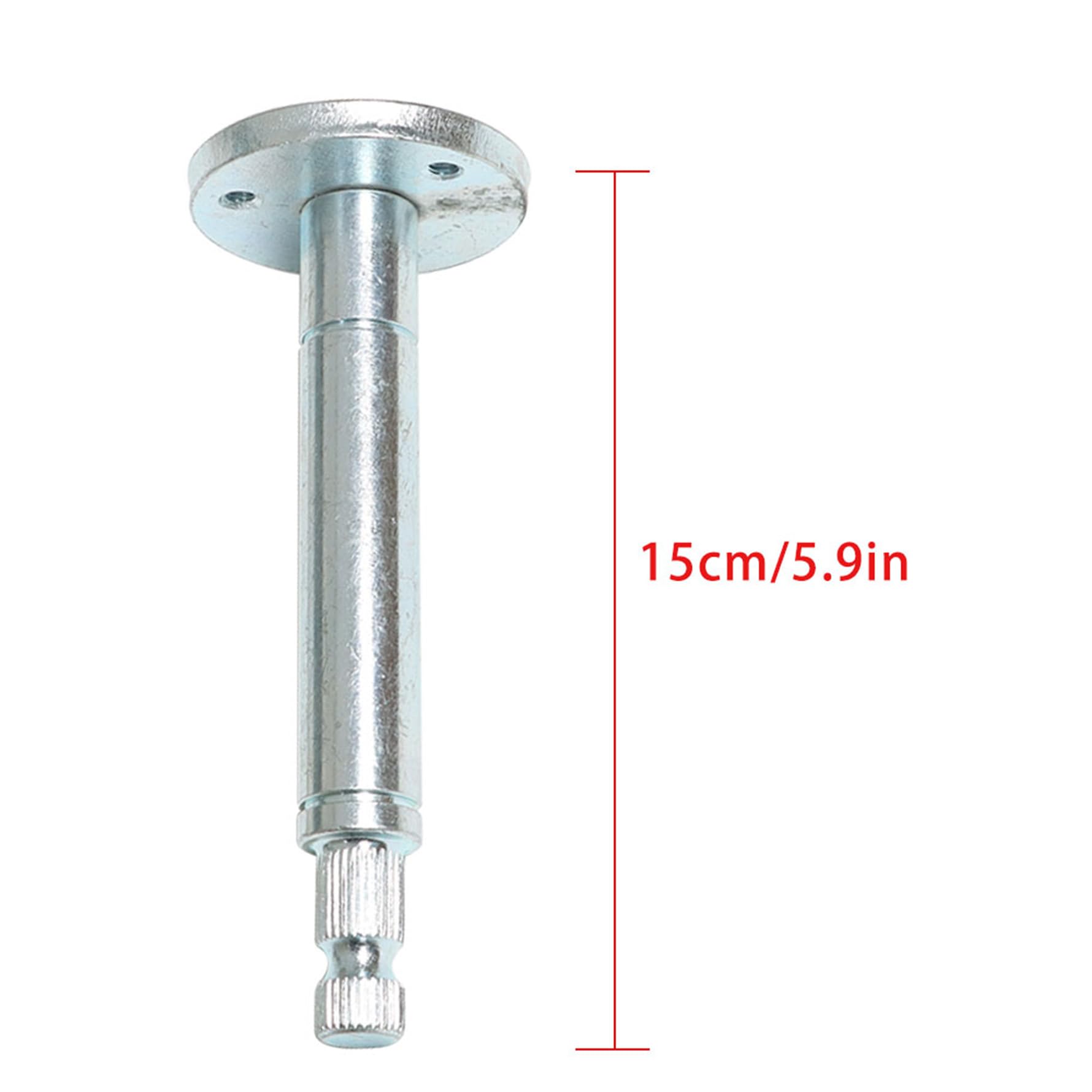 munirater 300mm Steering Wheel Steel Kit 320mm Gear Rack Pinion Adjustable Shaft Set Replacement for 110CC Go Kart