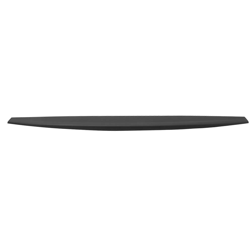 FREEMOTOR802 Tailgate Top Protector, Fit For 2009-2018 Dodge Ram 1500 & 2010-2018 Ram 2500 3500 & 2019-2024 Ram 1500 Classic, PP Pickup Truck Tailgate Upper Molding Spoiler Cap Cover Guard Replacement