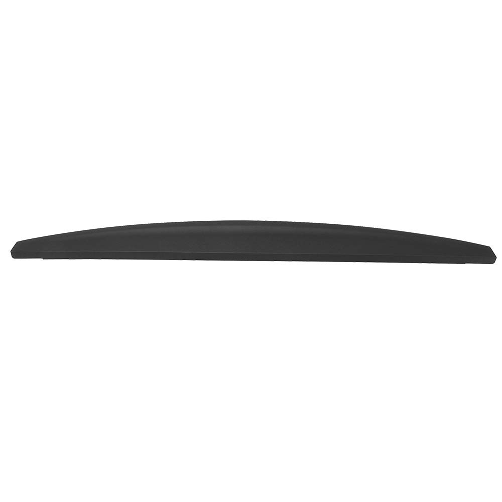FREEMOTOR802 Tailgate Top Protector, Fit For 2009-2018 Dodge Ram 1500 & 2010-2018 Ram 2500 3500 & 2019-2024 Ram 1500 Classic, PP Pickup Truck Tailgate Upper Molding Spoiler Cap Cover Guard Replacement