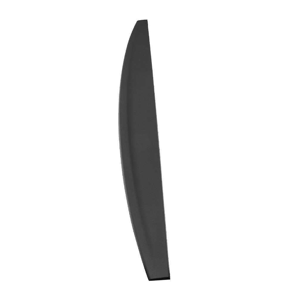 FREEMOTOR802 Tailgate Top Protector, Fit For 2009-2018 Dodge Ram 1500 & 2010-2018 Ram 2500 3500 & 2019-2024 Ram 1500 Classic, PP Pickup Truck Tailgate Upper Molding Spoiler Cap Cover Guard Replacement