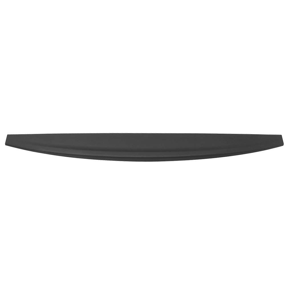 FREEMOTOR802 Tailgate Top Protector, Fit For 2009-2018 Dodge Ram 1500 & 2010-2018 Ram 2500 3500 & 2019-2024 Ram 1500 Classic, PP Pickup Truck Tailgate Upper Molding Spoiler Cap Cover Guard Replacement