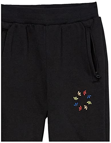 adidas Originals Unisex Child Adicolor Hoodie Set Track Suit, Black, X-Small US