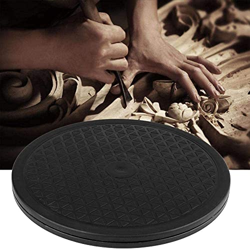 FTVOGUE Heavy Duty 360° Rotating Swivel Steel Ball Bearings Stand Turntable Platform for Monitor TV Computer Laptop (10 Inches)
