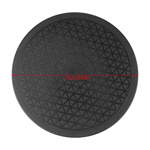 FTVOGUE Heavy Duty 360° Rotating Swivel Steel Ball Bearings Stand Turntable Platform for Monitor TV Computer Laptop (10 Inches)