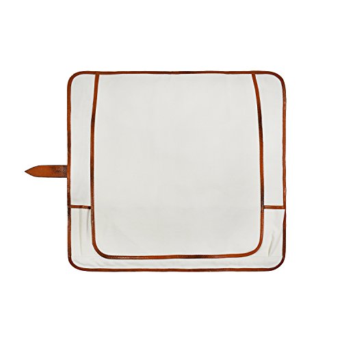 Boldric One Buckle Water Buffalo Leather Chef Knife Bag - Professional Grade Roll Travel Knife Case β 8 Tool Holder Slots For Knives Pens Pencils Spoons (Tan)