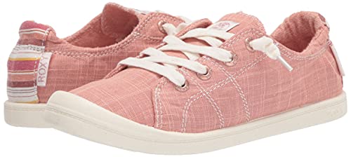 Roxy Women's Rory Slip On Sneaker Loafer Flat, Open Red, 8